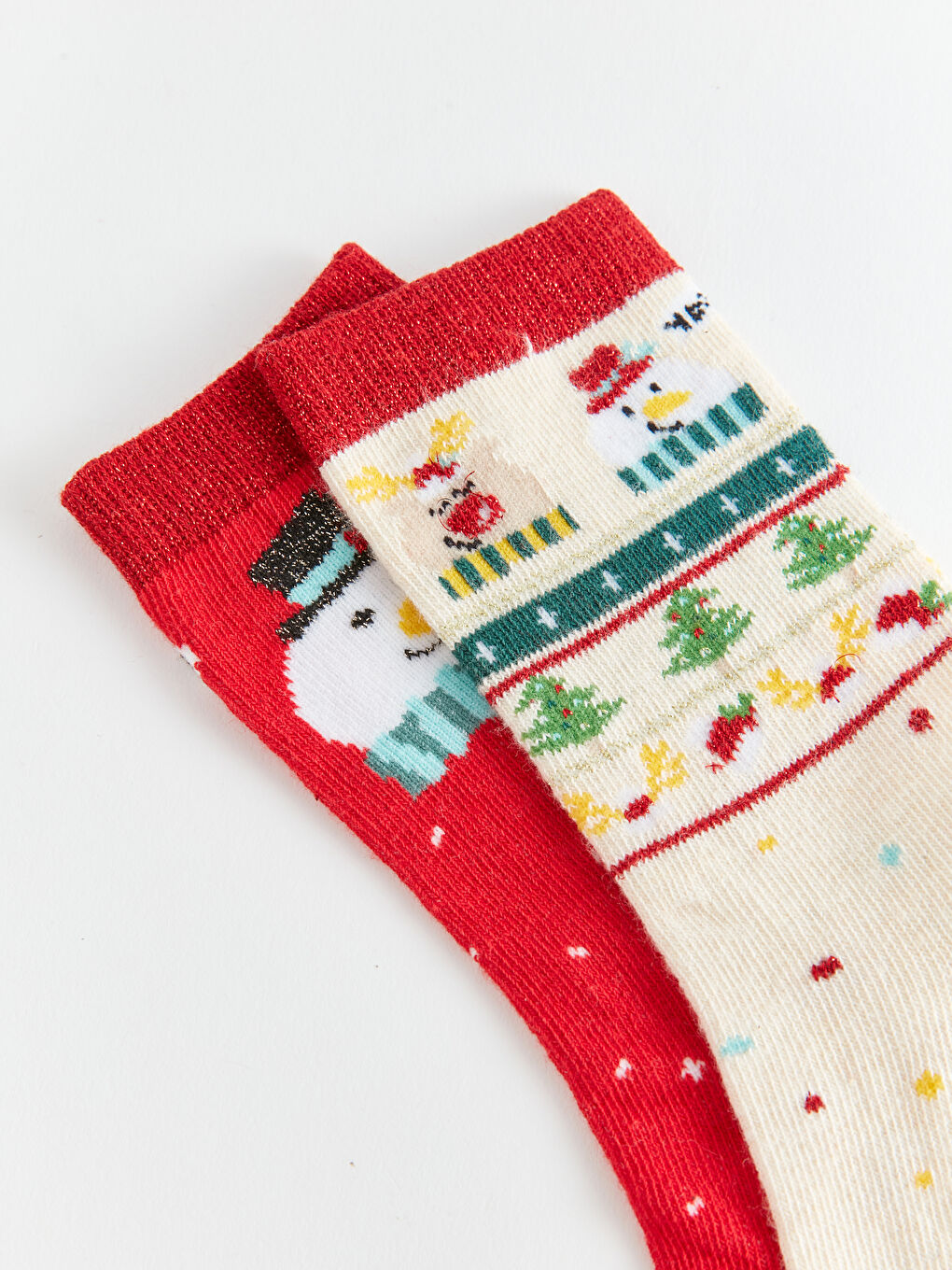 LC WAIKIKI Christmas Themed Girls' Ankle Socks 2 Pack -W3BR24Z4-HMW ...