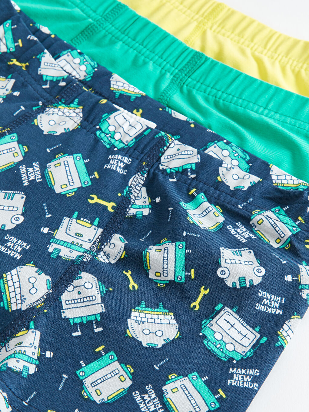 Printed Cotton Boy Boxer 3-Pack -W3CG33Z4-LSJ - W3CG33Z4-LSJ - LC Waikiki
