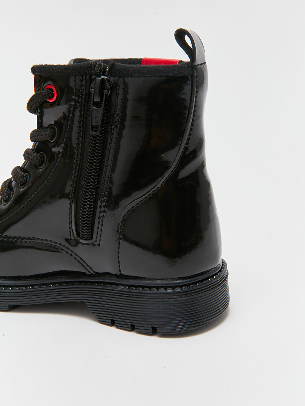 SİYAH Minnie Mouse Baskılı Bağcıklı Kız Bebek Bot - W3CO36Z1-RQN | LCW