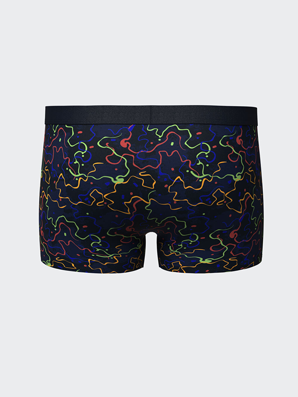 LACİVERT Standart Kalıp Pamuklu Esnek Erkek Boxer 3'lü - W3DK35Z8-LSJ | LCW