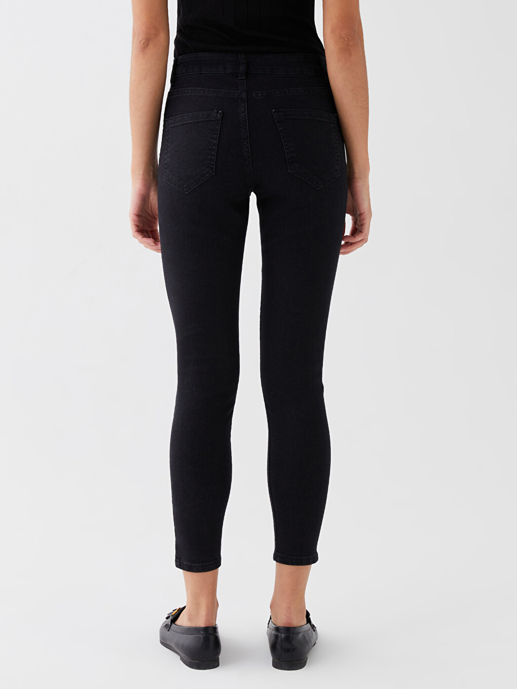 Slim Fit Women's Trousers -W3EN22Z8-327 - W3EN22Z8-327 - LC Waikiki