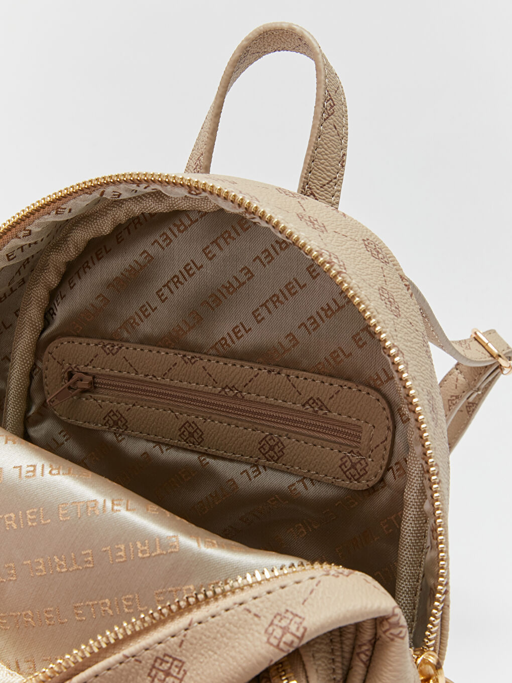 BEJ Desenli Kadın Sırt Çantası - W3FC78Z8-CR8 | LCW