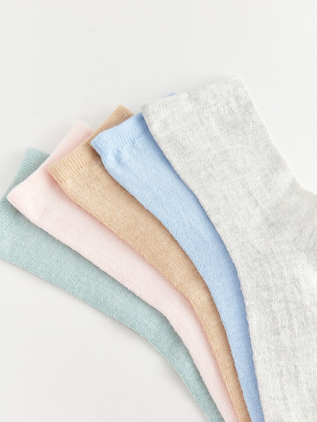 Women's Flat Socks 5-Pack -W3GH80Z8-LAK - W3GH80Z8-LAK - LC Waikiki