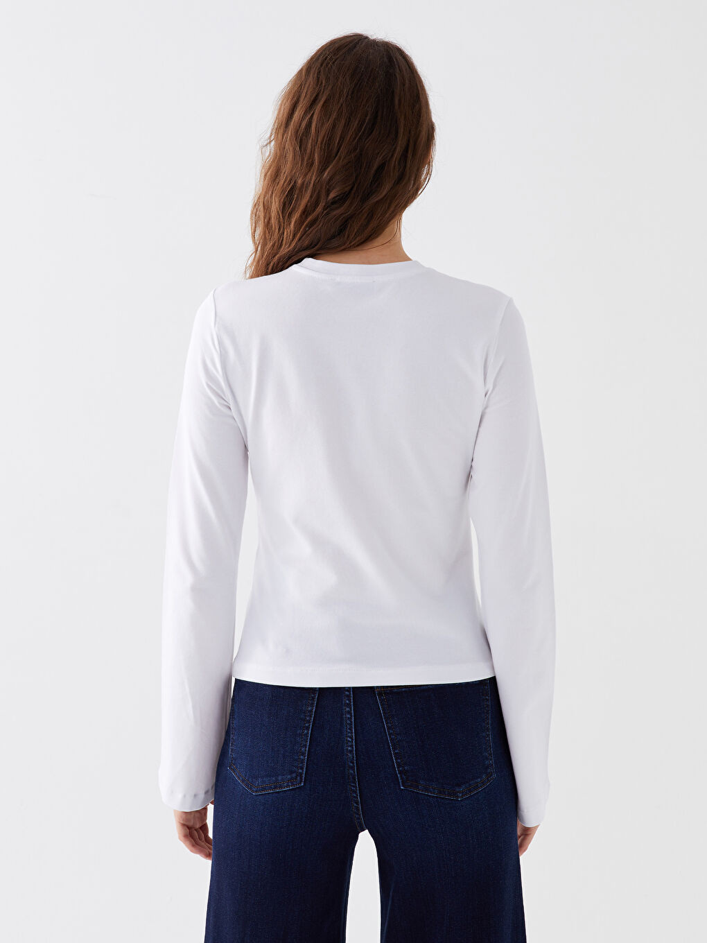 Frau WEISS T-Shirt -W3HQ73Z8-Q6K - W3HQ73Z8-Q6K - LC Waikiki