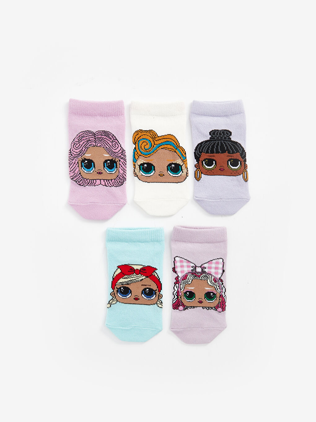 LİLA LOL Surprise OMG Lisanslı Kız Çocuk Patik Çorap 5'li - S43948Z4 ...