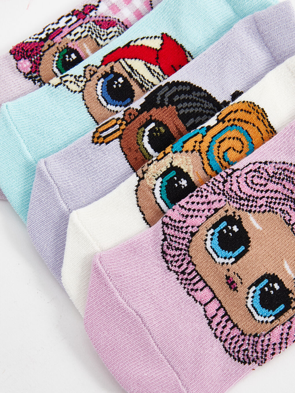 LİLA LOL Surprise OMG Lisanslı Kız Çocuk Patik Çorap 5'li - S43948Z4 ...