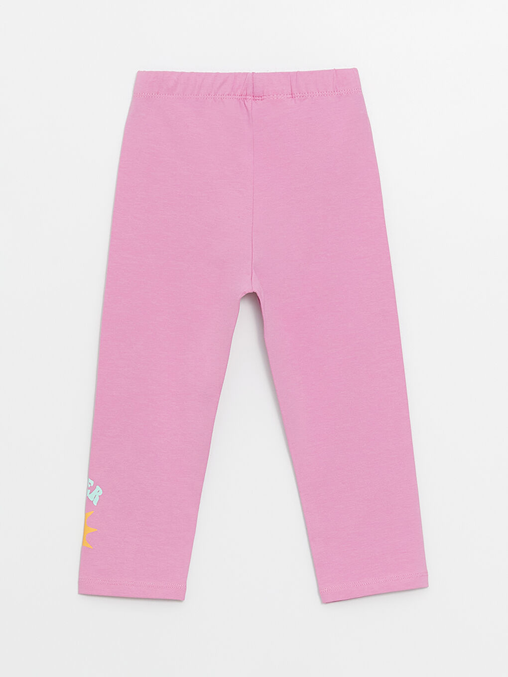 TURUNCU Bisiklet Yaka Baskılı Kısa Kollu Kız Çocuk Tişört ve Tayt ...