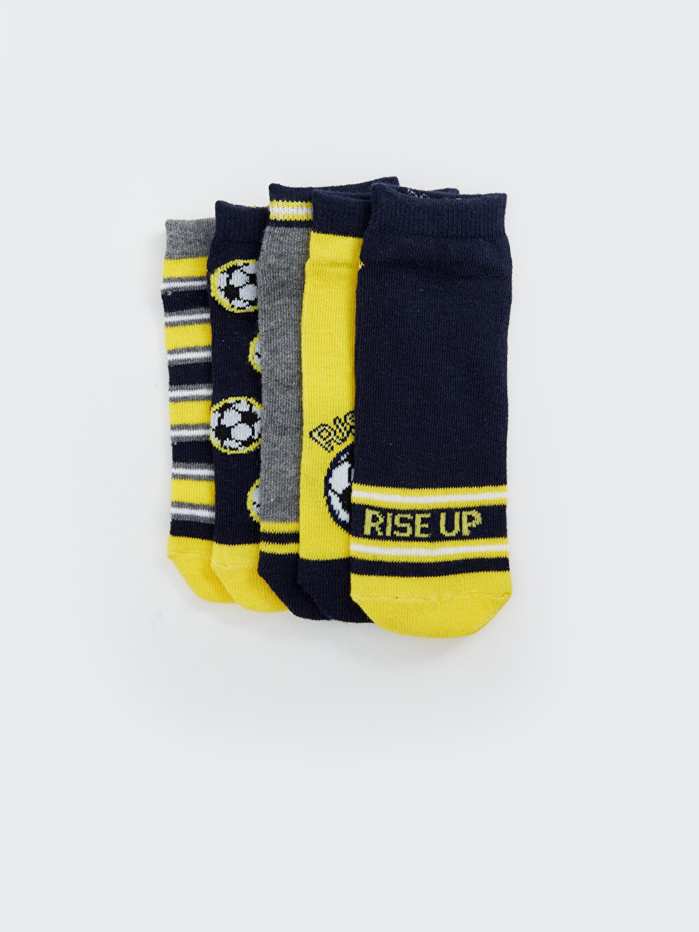 Patterned Boys Trainer Socks 5 Pack -S4CK85Z4-K00 - S4CK85Z4-K00 - LC ...