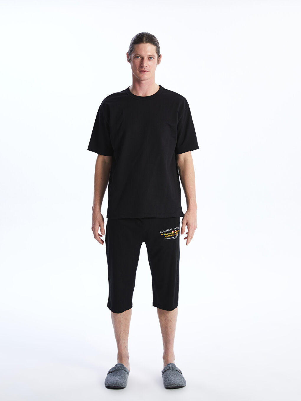 SİYAH Standart Kalıp Erkek Pijama Alt - S4J150Z8-CVL | LCW