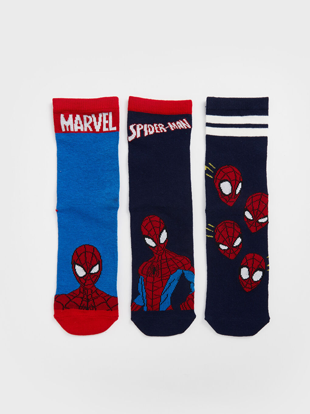 Spiderman Patterned Boys Socks 3 Pack W45211Z4 K00 W45211Z4 K00 LC Waikiki