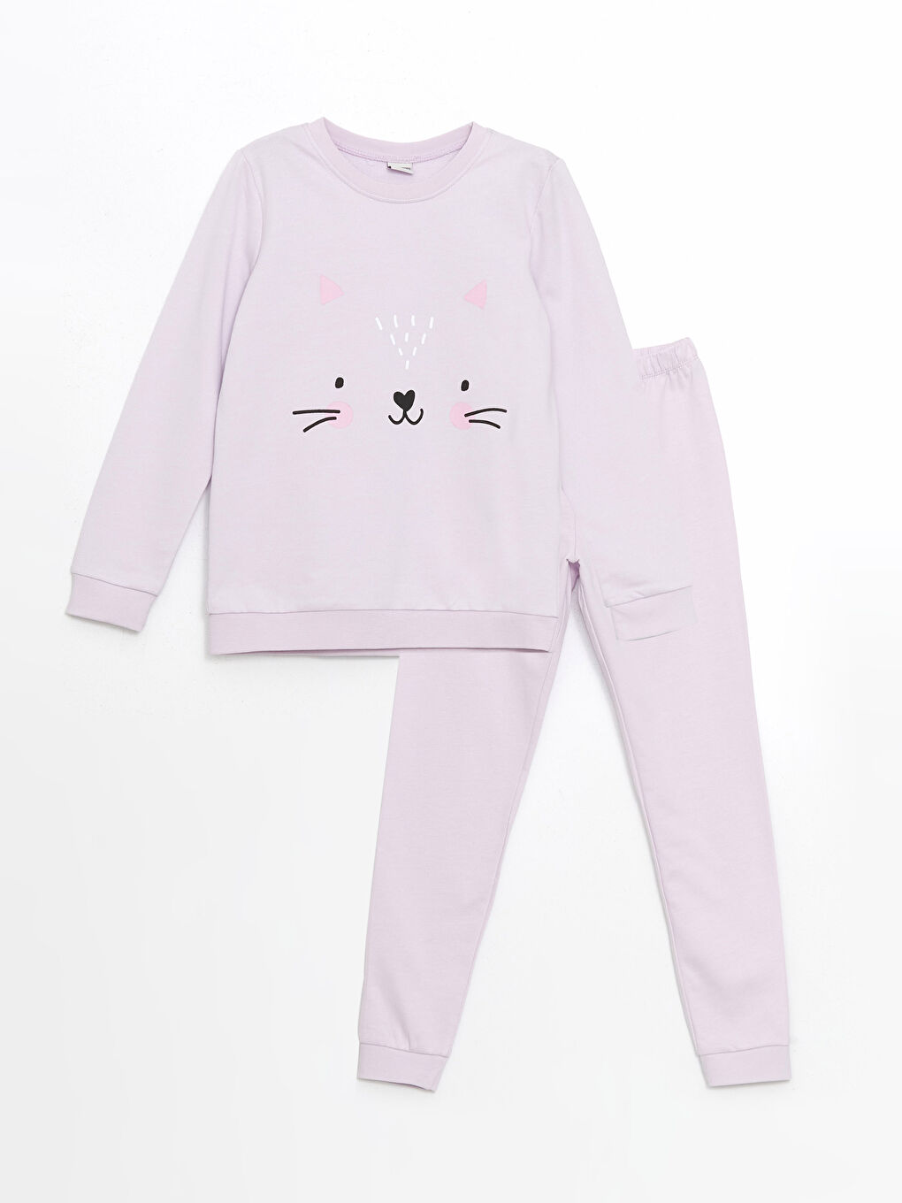 LC WAIKIKI Ensemble de Pyjama Col Rond pour Filles -W46780Z4-FYE ...