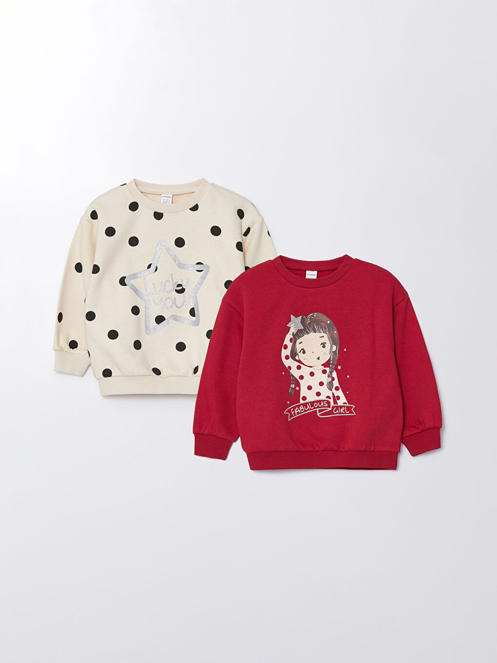 Baby Madchen ROT Sweatshirt W49132Z1 R3R W49132Z1 R3R LC Waikiki