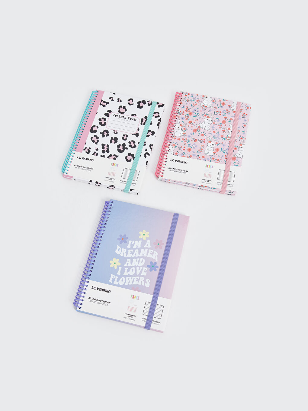 Ruled Notebook -W4AH60Z8-QBC - W4AH60Z8-QBC - LC Waikiki