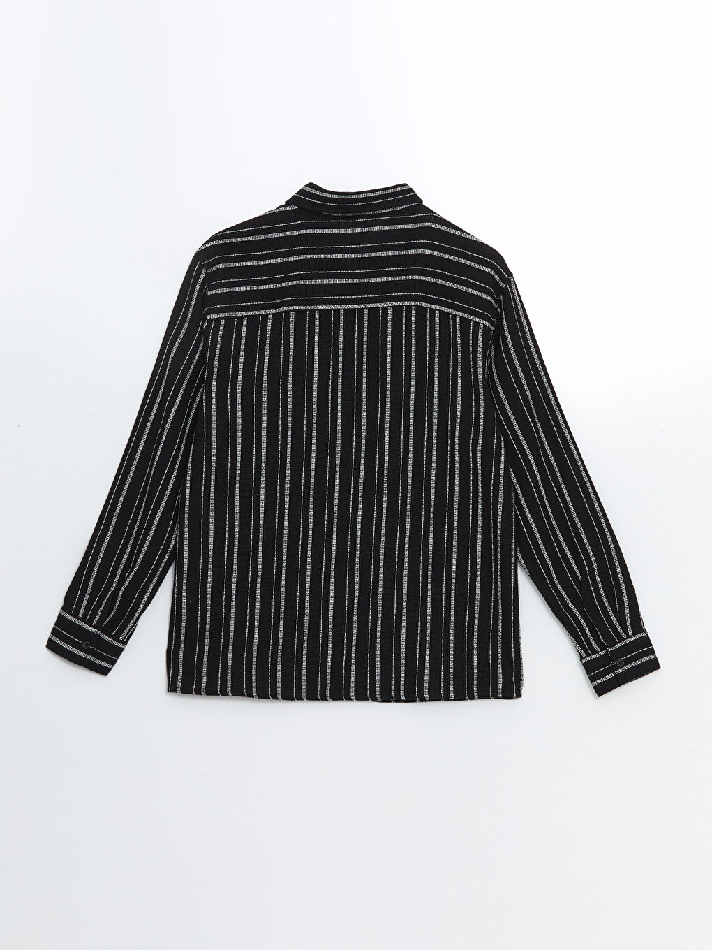 Regular Fit Long Sleeve Striped Men's Shirt -S51853Z8-LEG Regular Fit Long Sleeve Striped Men's Shirt -S51853Z8-LEG