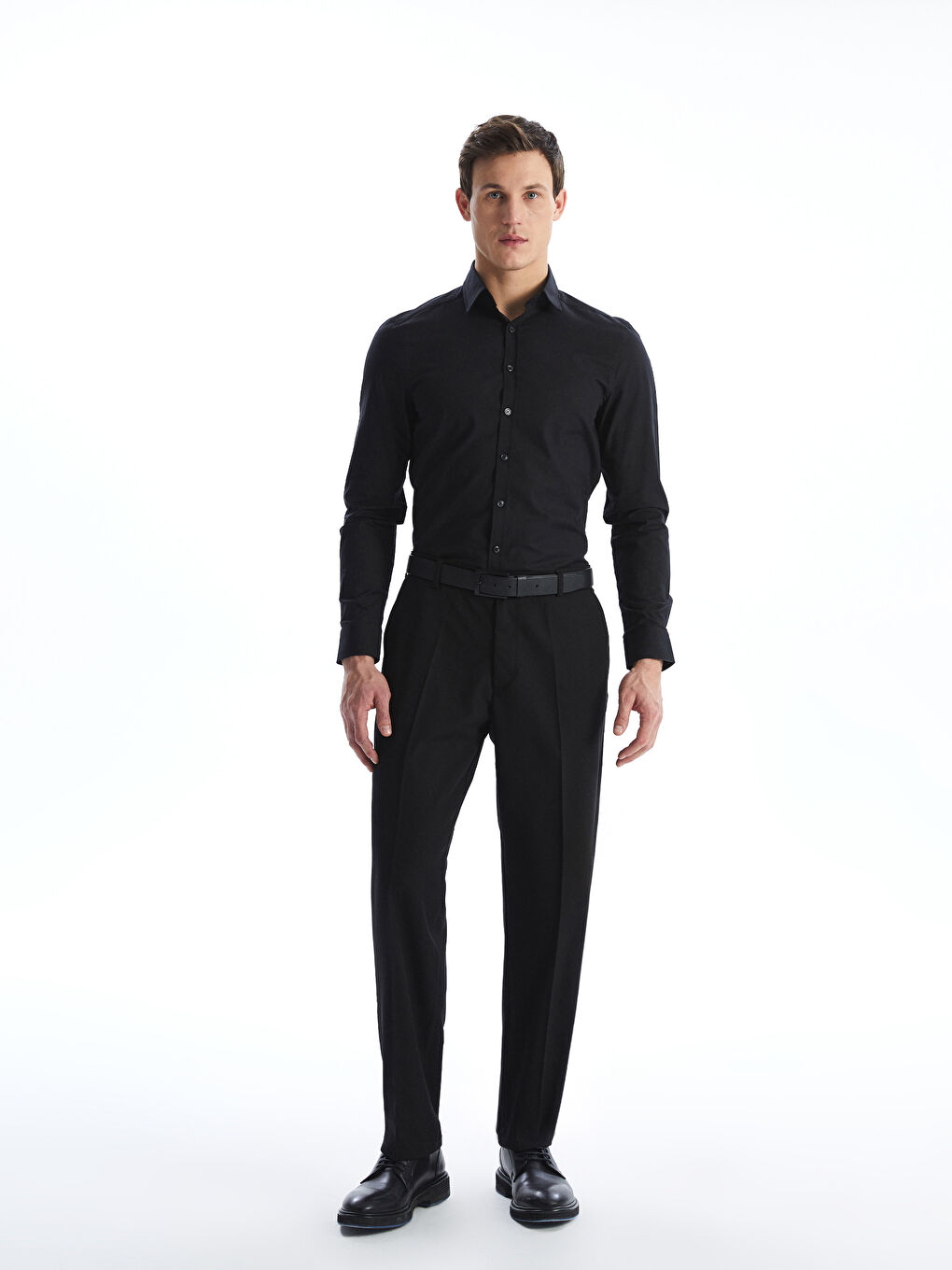 Regular Fit Long Sleeve Men's Shirt -S59143Z8-RQL - S59143Z8 Regular Fit Long Sleeve Men's Shirt -S59143Z8-RQL - S59143Z8