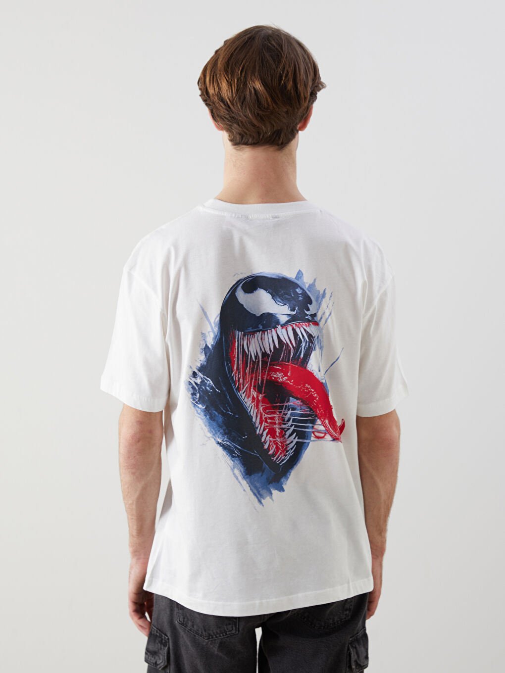 XSIDE Crew Neck Venom Printed Jersey Men's T-Shirt -S5IB23Z8-R9J ...