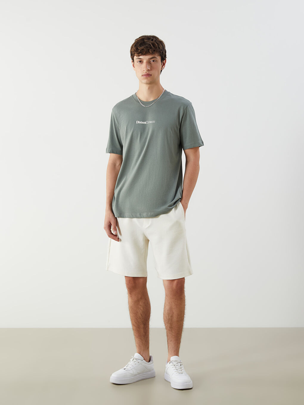 XSIDE Crew Neck Printed Jersey Men's T-Shirt -S5IM03Z8-GZA - S5IM03Z8 ...