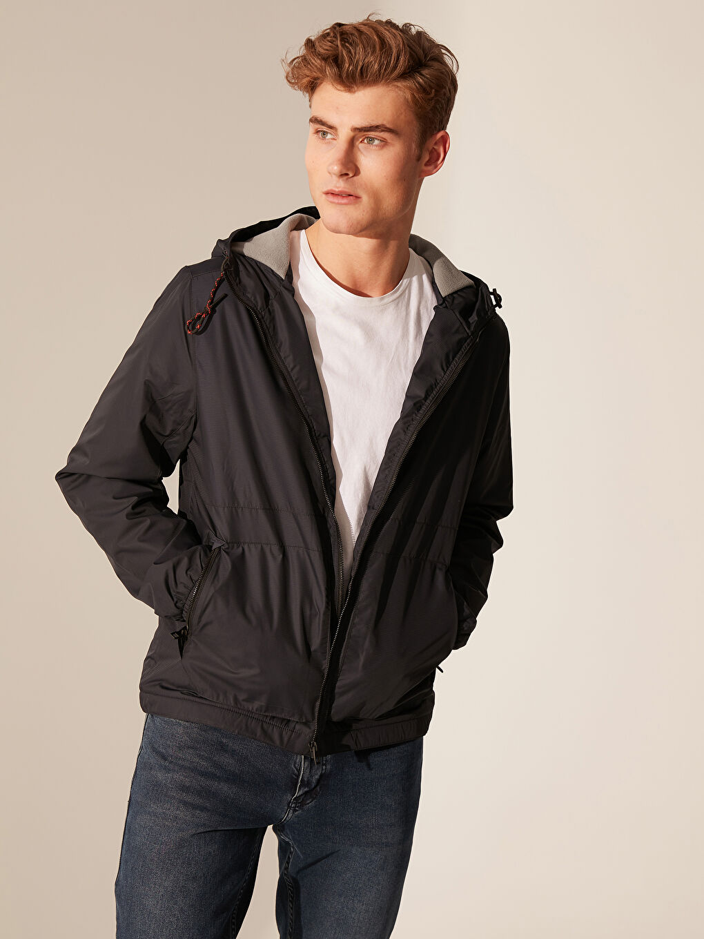 Standard Fit Hooded Thin Men's Raincoat -0W0745Z8-J2Y - 0W0745Z8-J2Y ...