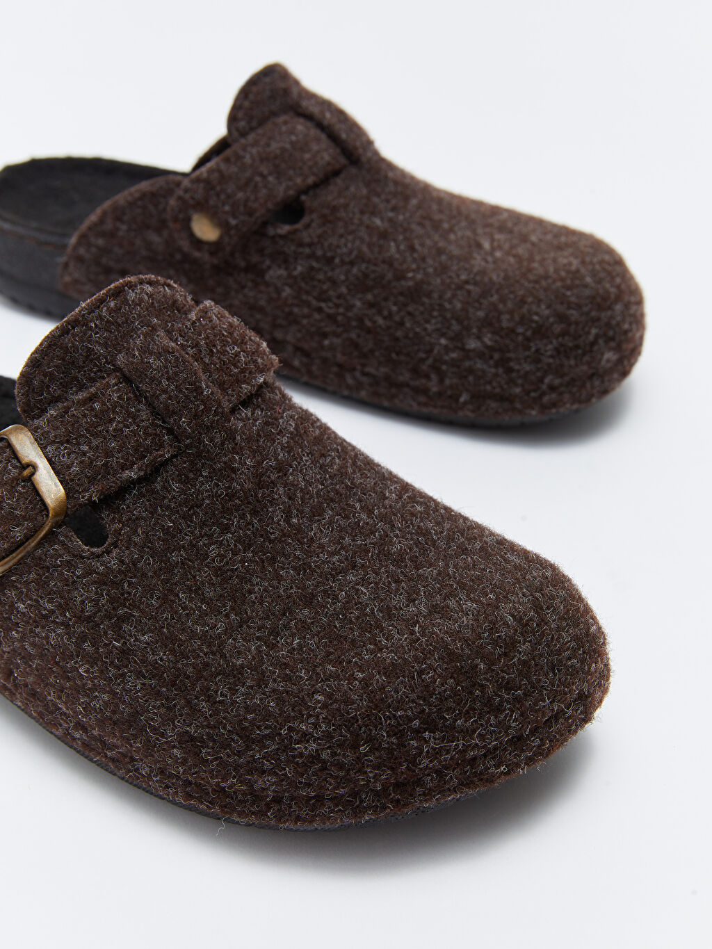 Closed Front Men's House Slippers -W2AU94Z8-S6U - W2AU94Z8-S6U - LC Waikiki