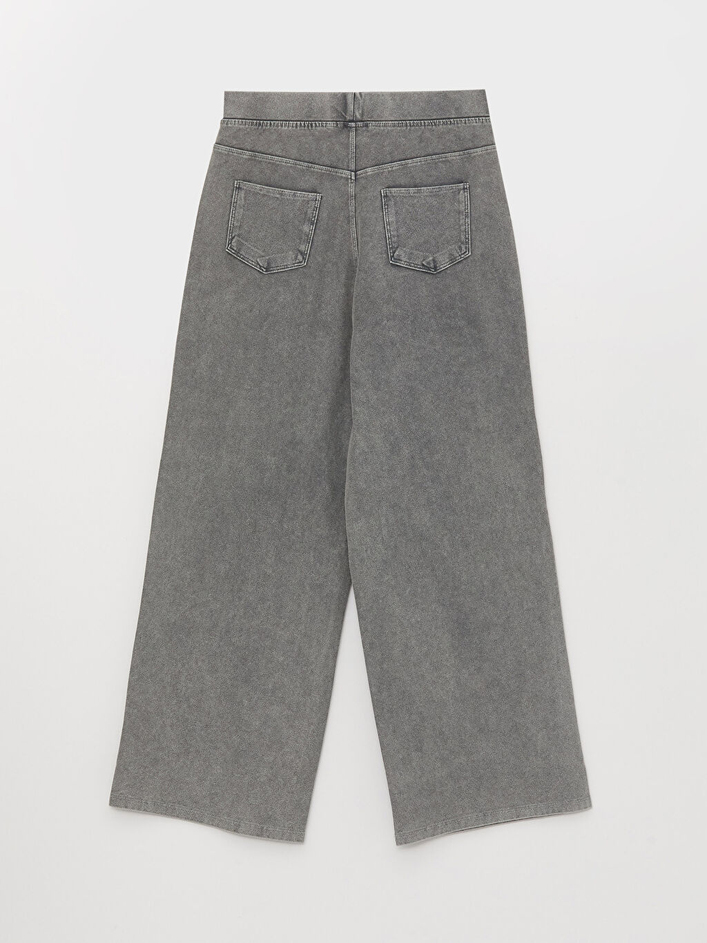 Elastic Waist Basic Bell-Bottoms Girl Trousers -S32048Z4-SZD - S32048Z4 ...