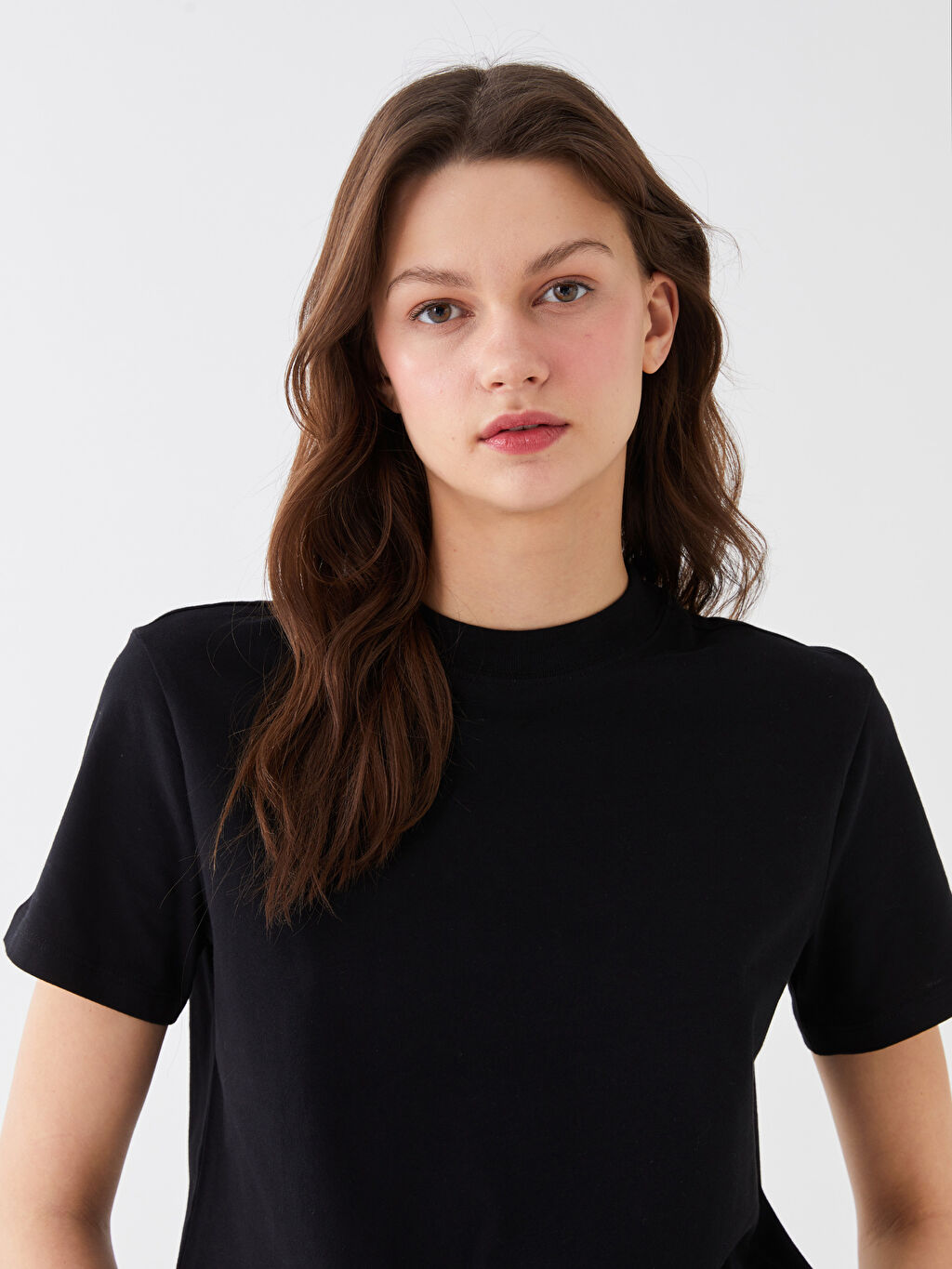 Women's Crew Neck Short Sleeve T-Shirt -S35857Z8-CVL - S35857Z8-CVL ...