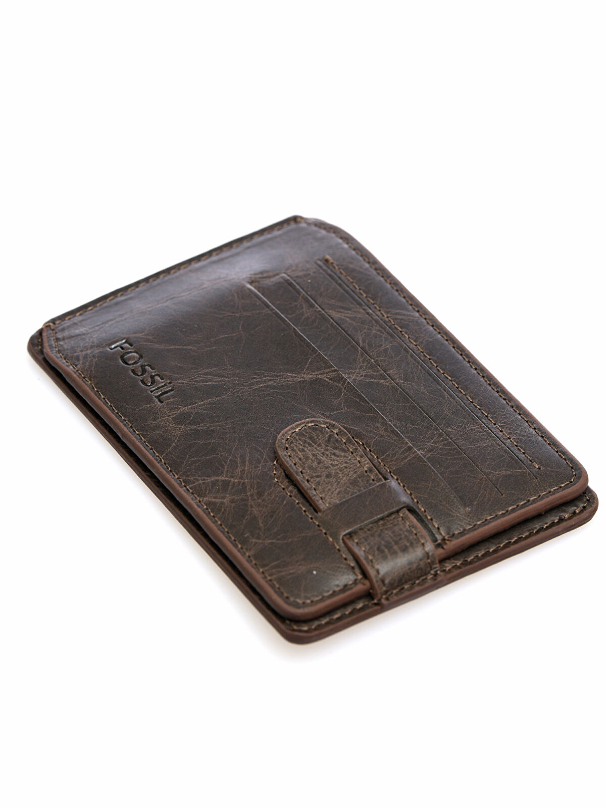 Fossil Hakiki Deri Erkek Kartlık