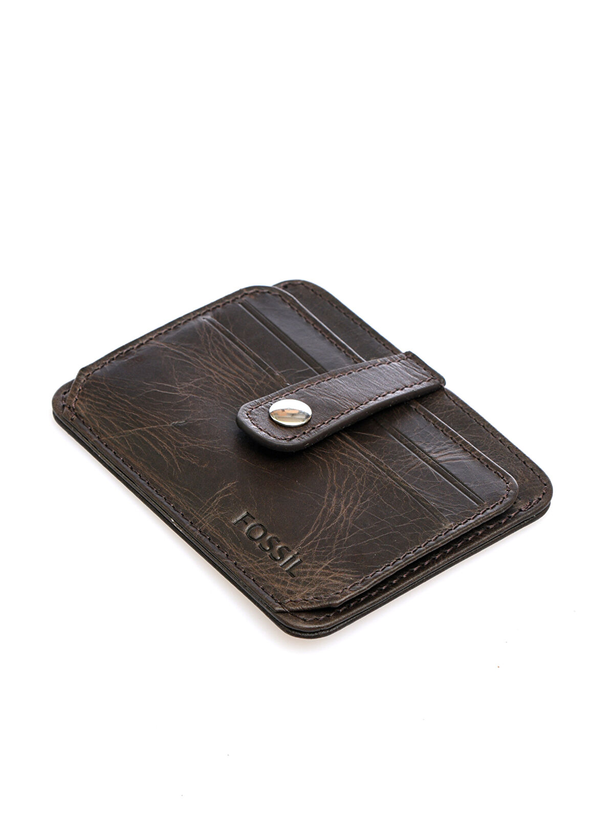 Fossil Hakiki Deri Erkek Kartlık