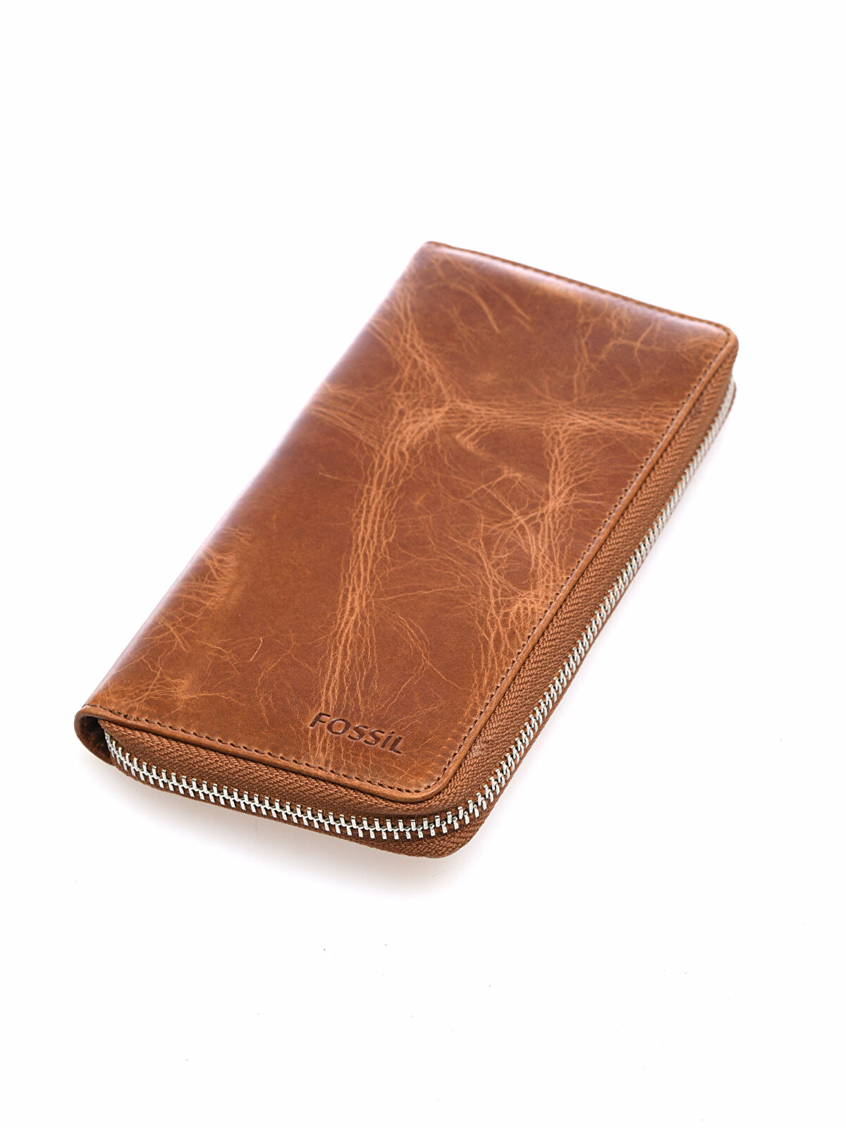 Fossil Hakiki Deri Fermuarlı Erkek Cüzdan