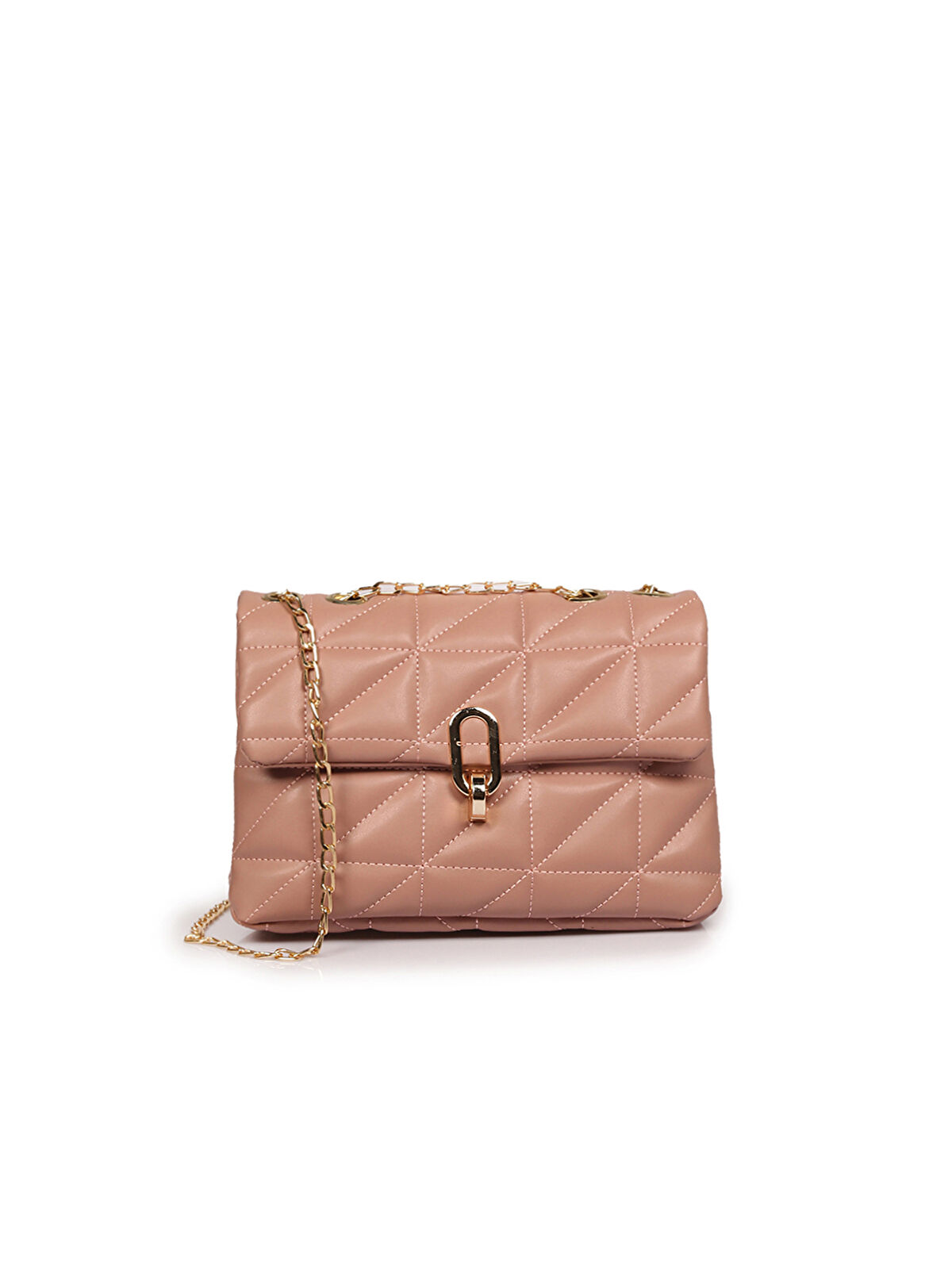 Stilgo Deri Görünümlü Zincir Askılı Kadın Omuz Çantası