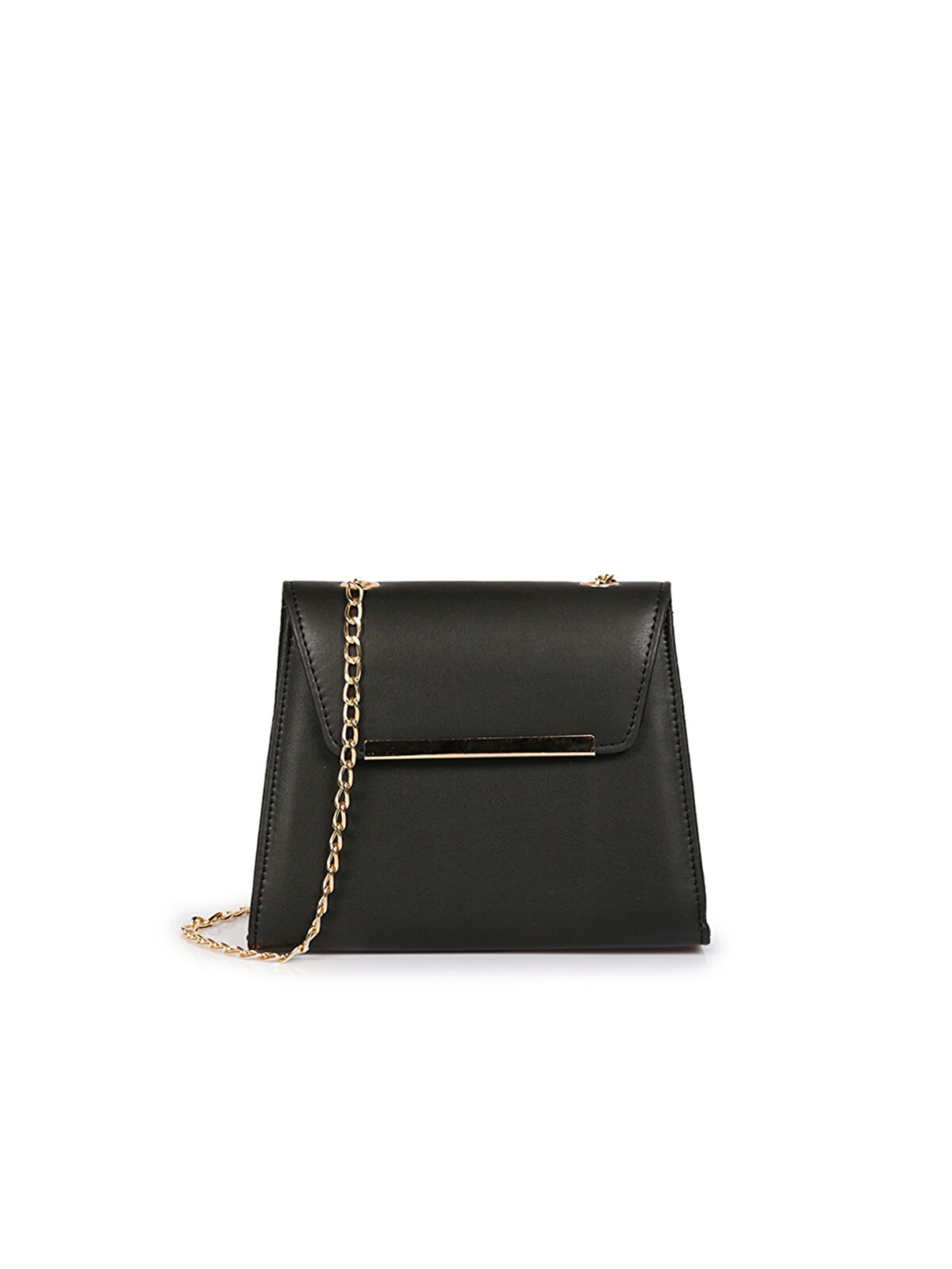 Stilgo Deri Görünümlü Zincir Askılı Kadın Omuz Çantası