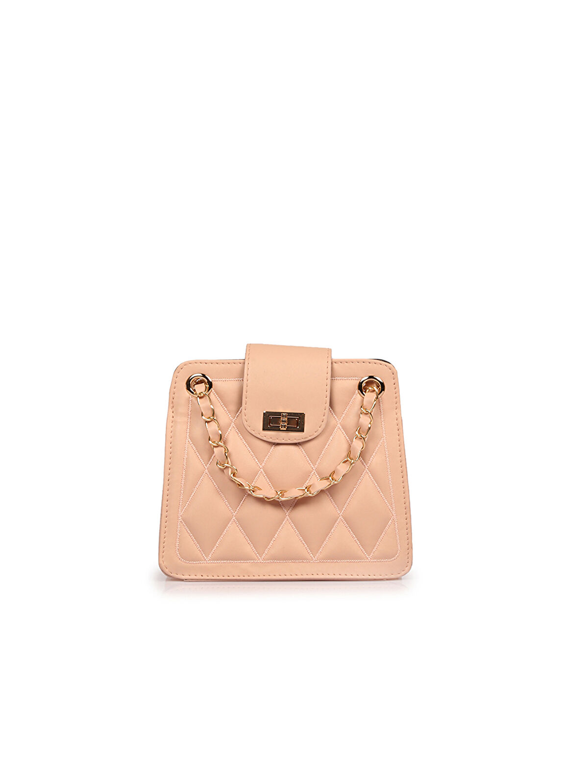 Stilgo Deri Görünümlü Zincir Askılı Kadın Omuz Çantası