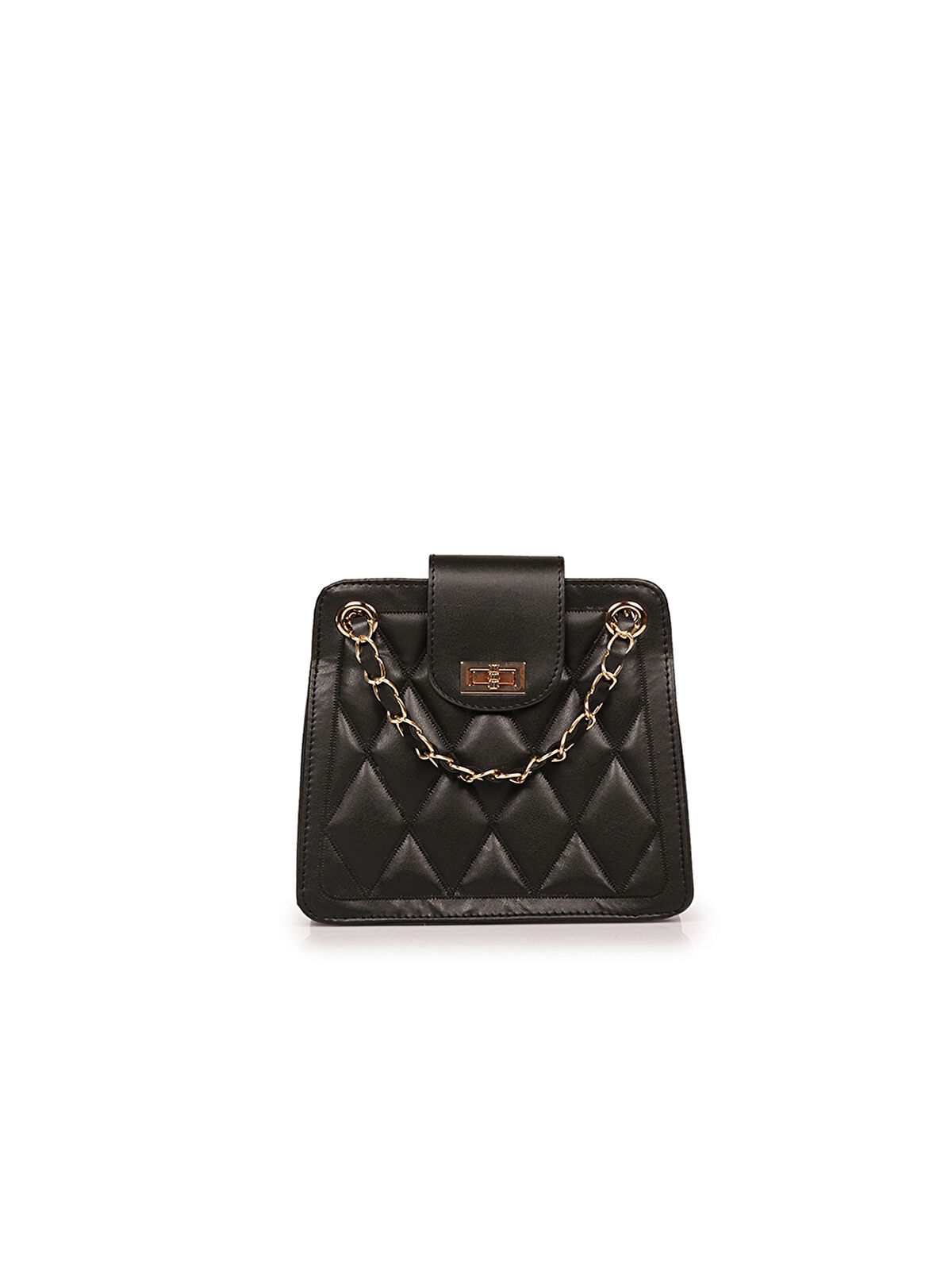 Stilgo Deri Görünümlü Zincir Askılı Kadın Omuz Çantası