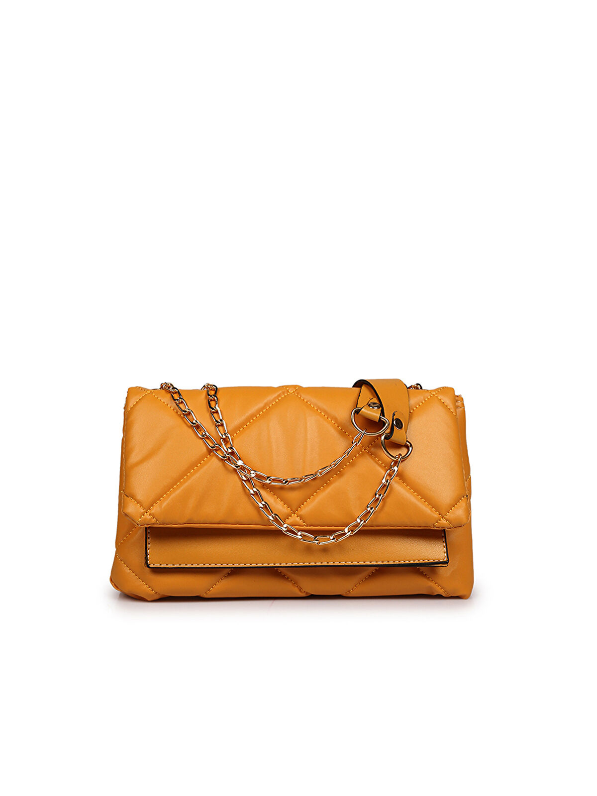 Stilgo Deri Görünümlü Zincir Askılı Kadın Omuz Çantası