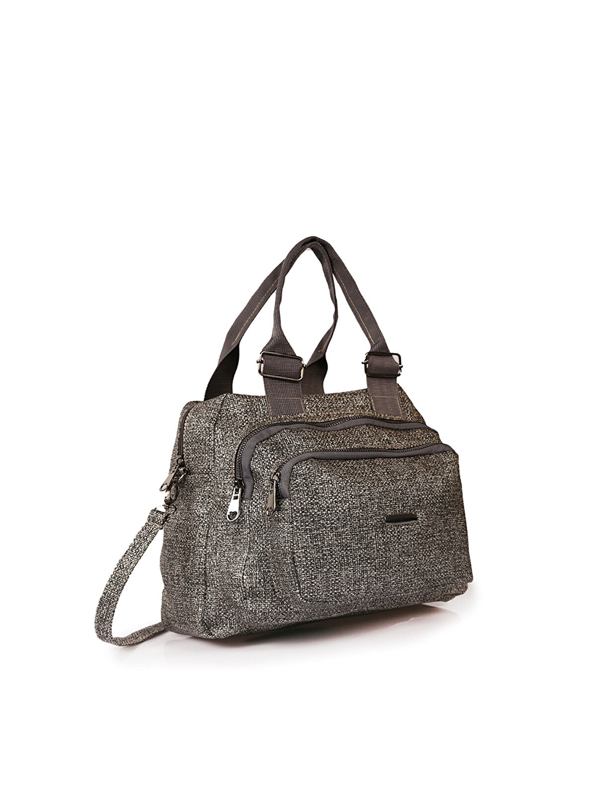 Stilgo Deri Görünümlü Çift Cepli Kadın Omuz Çantası