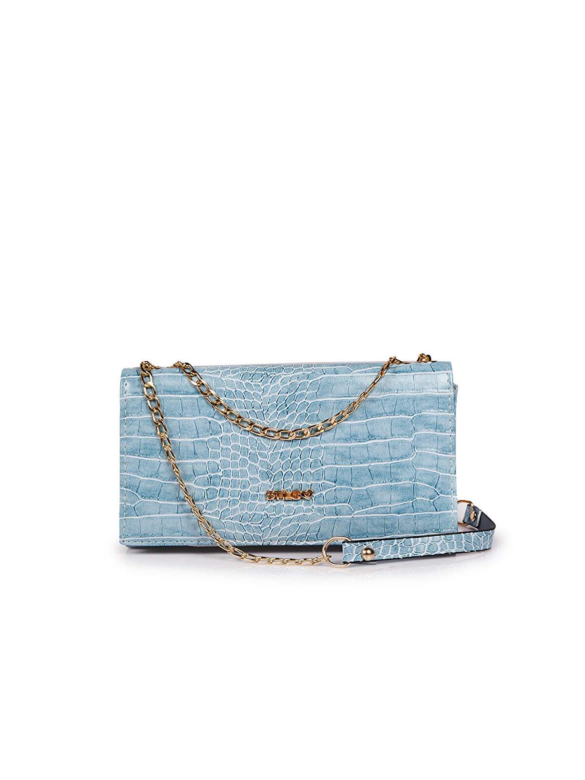 Stilgo Deri Görünümlü Zincir Askılı Kadın Omuz Çantası