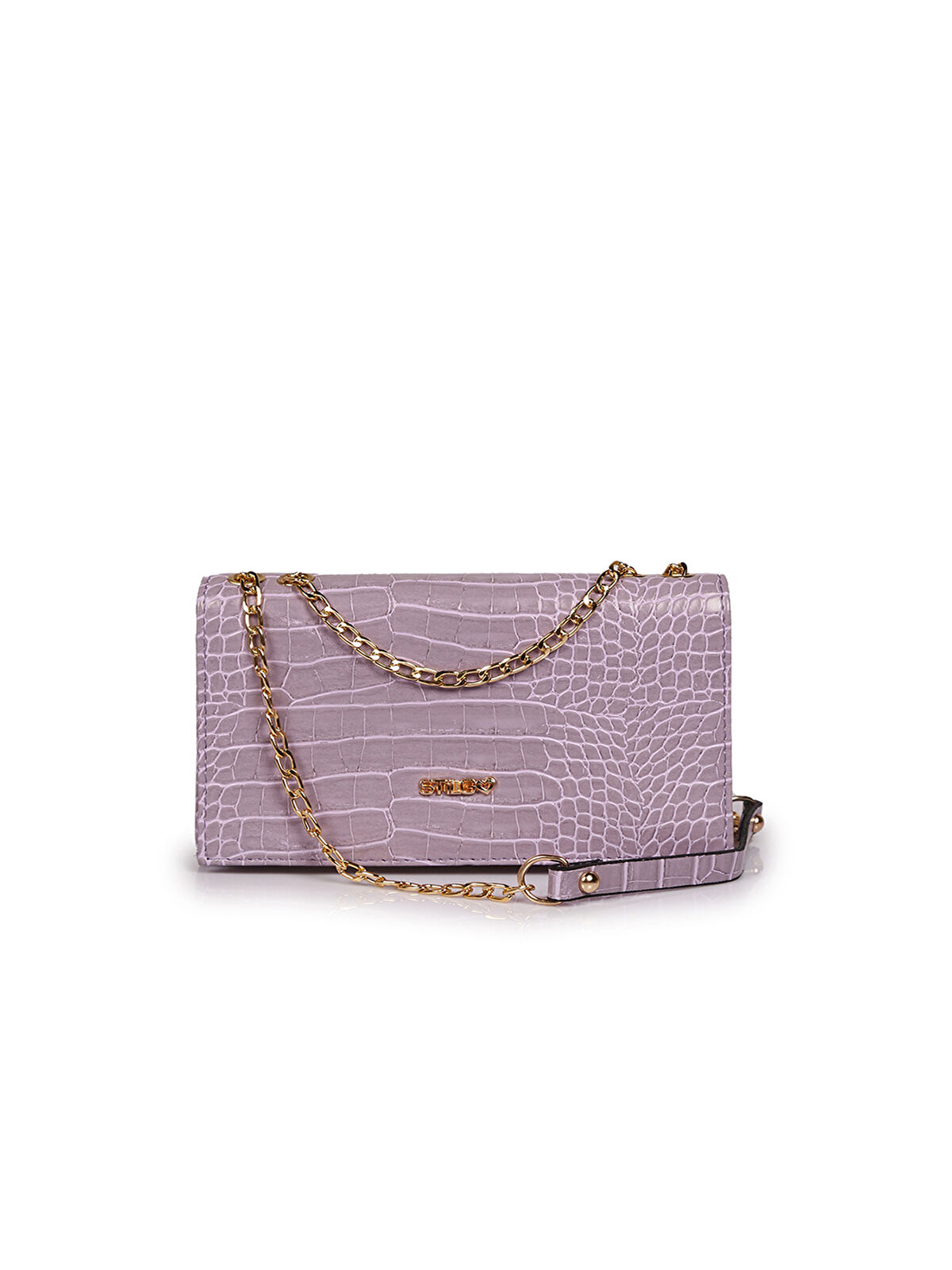 Stilgo Deri Görünümlü Zincir Askılı Kadın Omuz Çantası