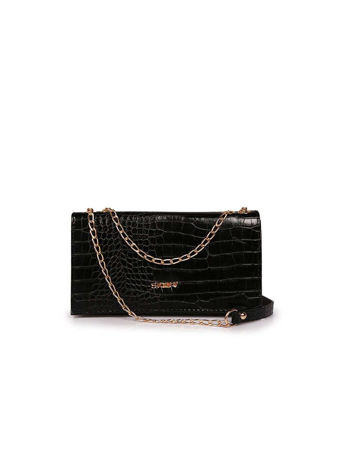 Stilgo Deri Görünümlü Zincir Askılı Kadın Omuz Çantası