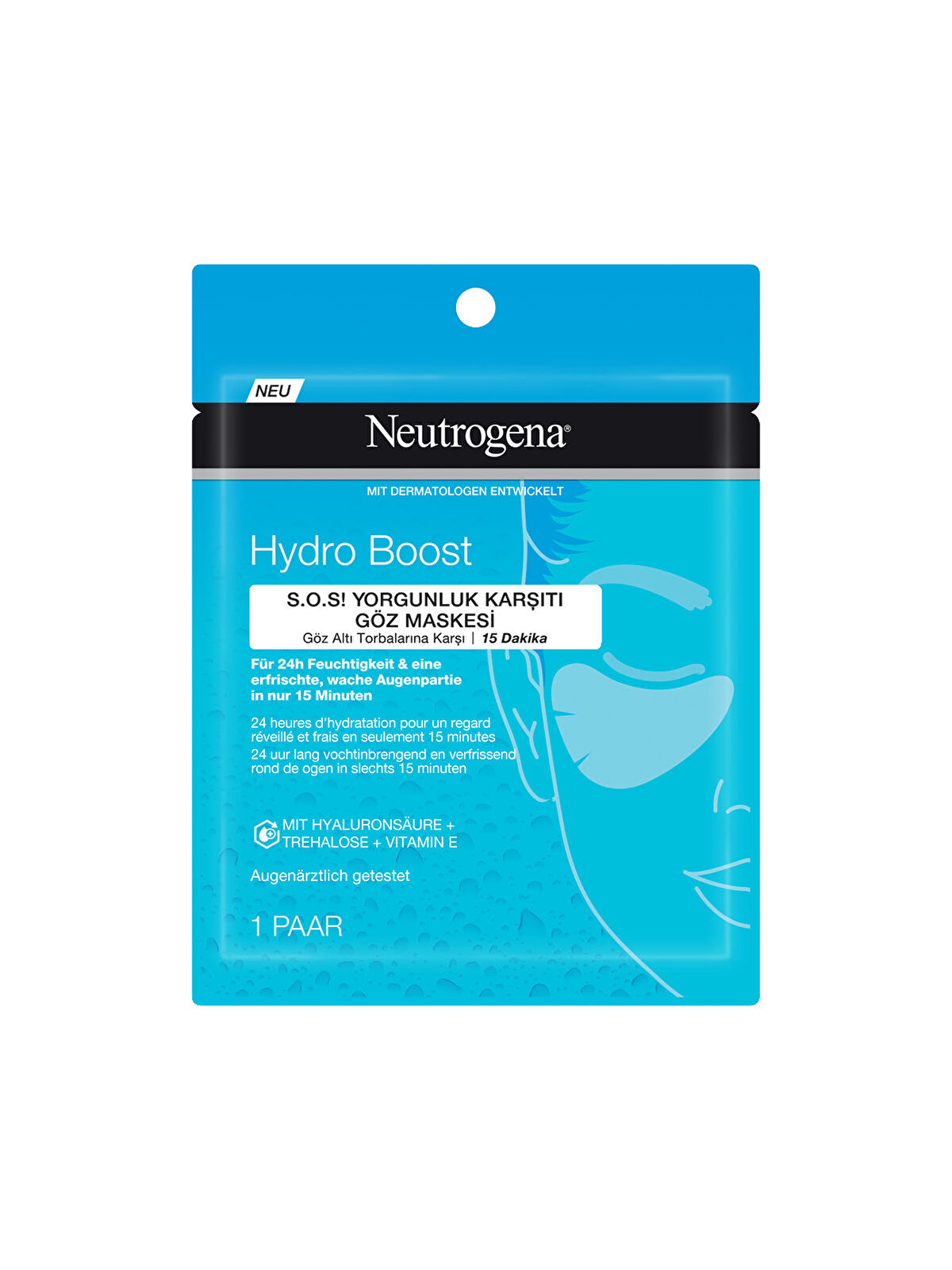 Neutrogena Hydro Boost Göz Maskesi Neutrogena Hydro Boost Göz Maskesi