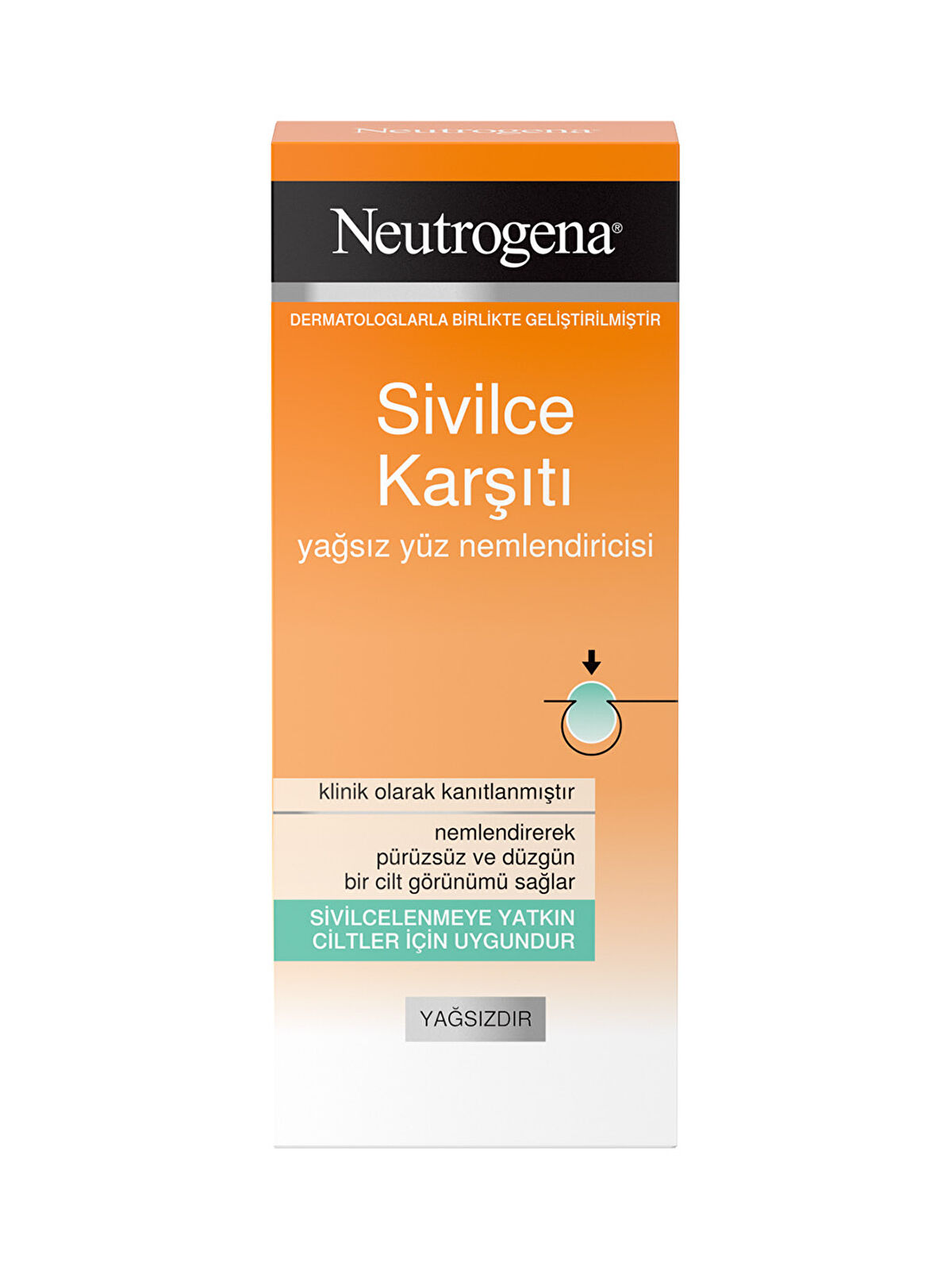 Neutrogena Sivilce Karşıtı Yağsız Nemlendirici Neutrogena Sivilce Karşıtı Yağsız Nemlendirici