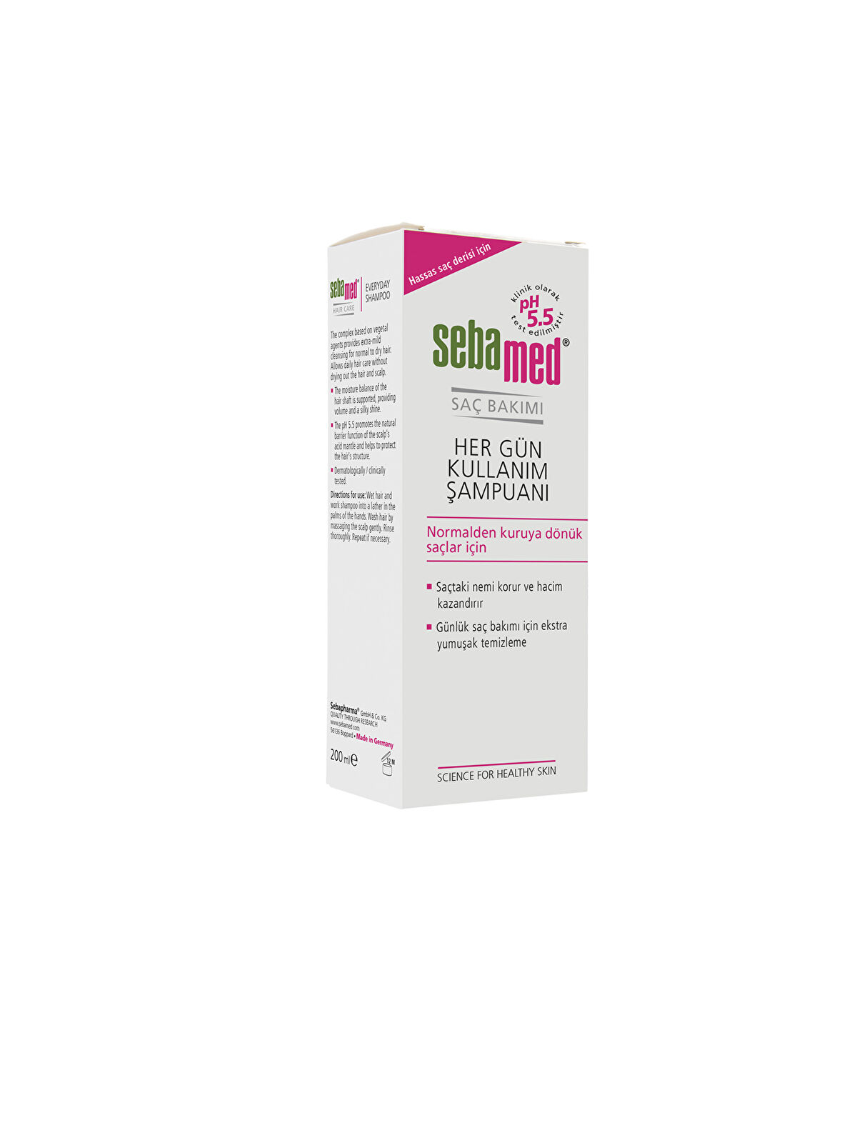 Sebamed Hergün Kullanım Şampuan 200 Ml Sebamed Hergün Kullanım Şampuan 200 Ml