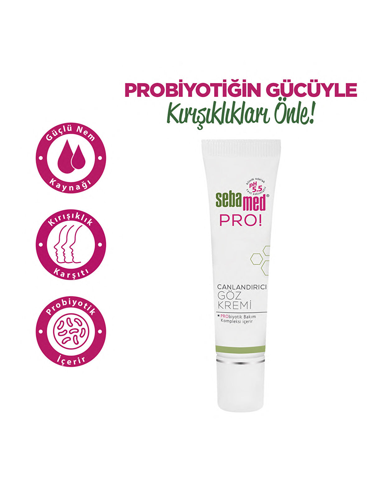 Sebamed Pro! Canlandırıcı Göz Kremi 15 Ml Sebamed Pro! Canlandırıcı Göz Kremi 15 Ml