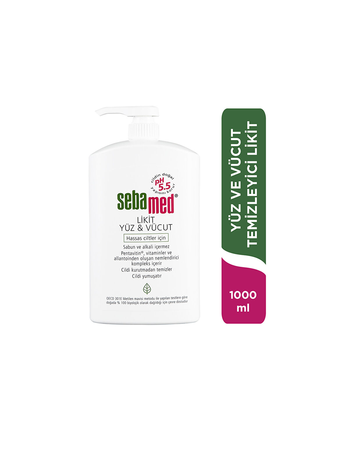 Sebamed Likit Yüz & Vücut 1000 Ml Sebamed Likit Yüz & Vücut 1000 Ml