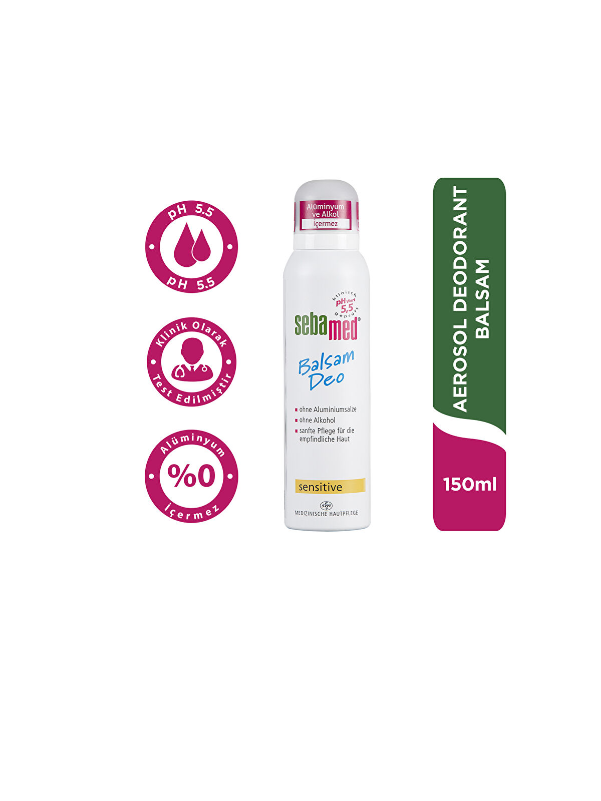 Sebamed Deo Aerosol Balsam Hasssas 150 Ml Sebamed Deo Aerosol Balsam Hasssas 150 Ml