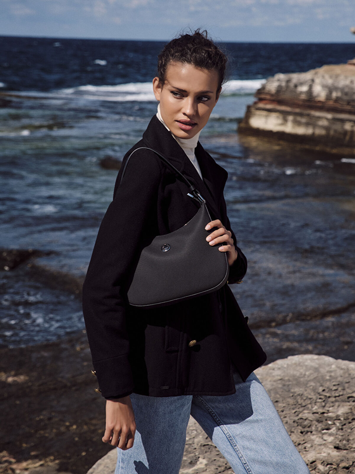 U.S. Polo Assn. Düz Kadın Omuz Çantası