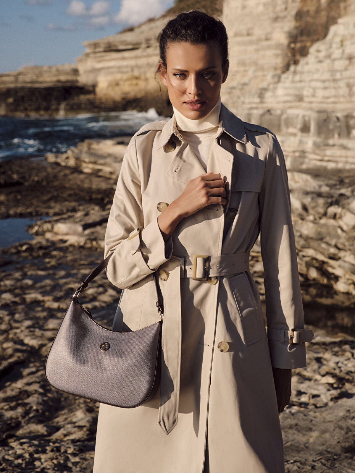 U.S. Polo Assn. Düz Kadın Omuz Çantası