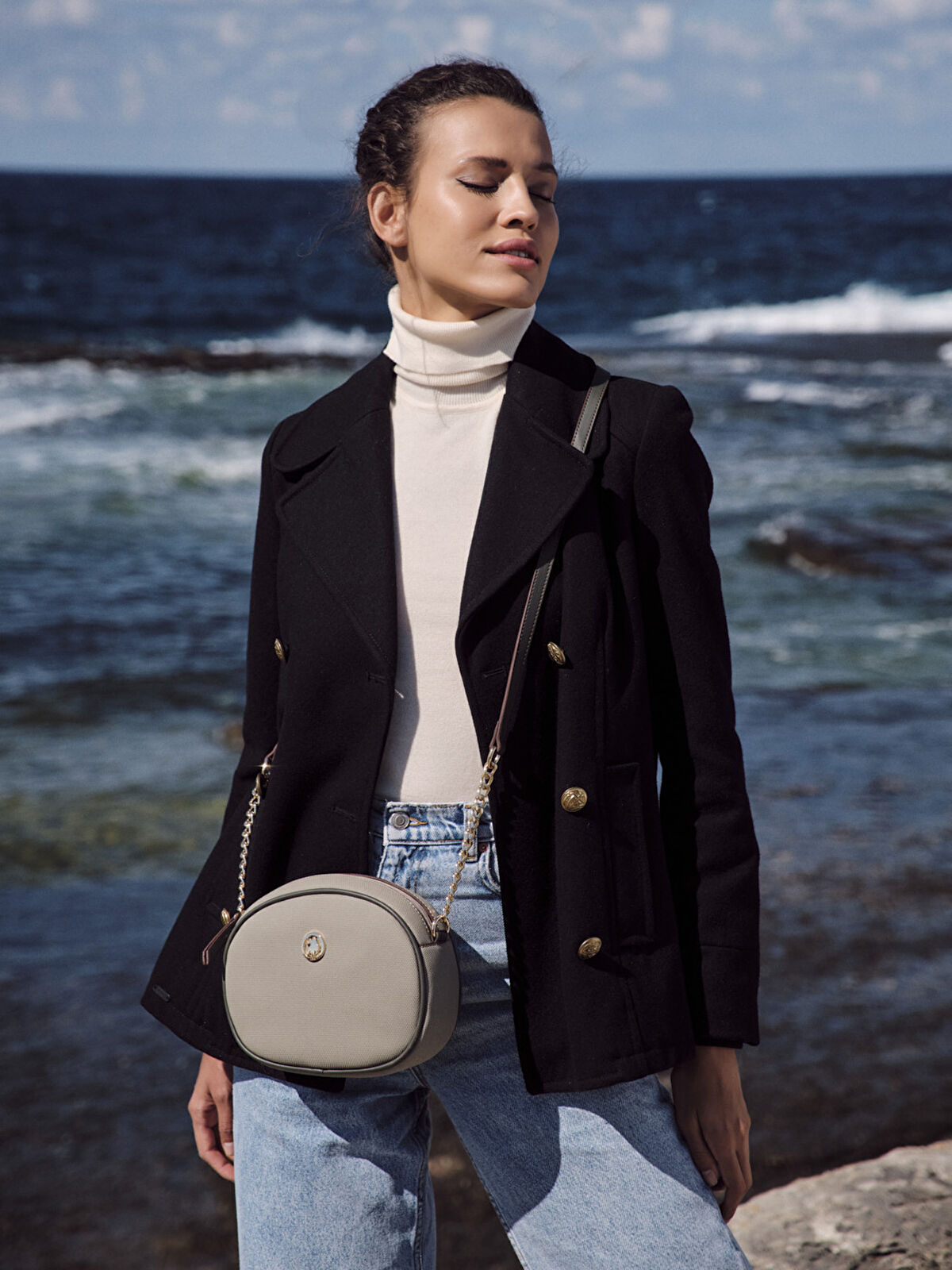 U.S. Polo Assn. Düz Kadın Çapraz Çanta