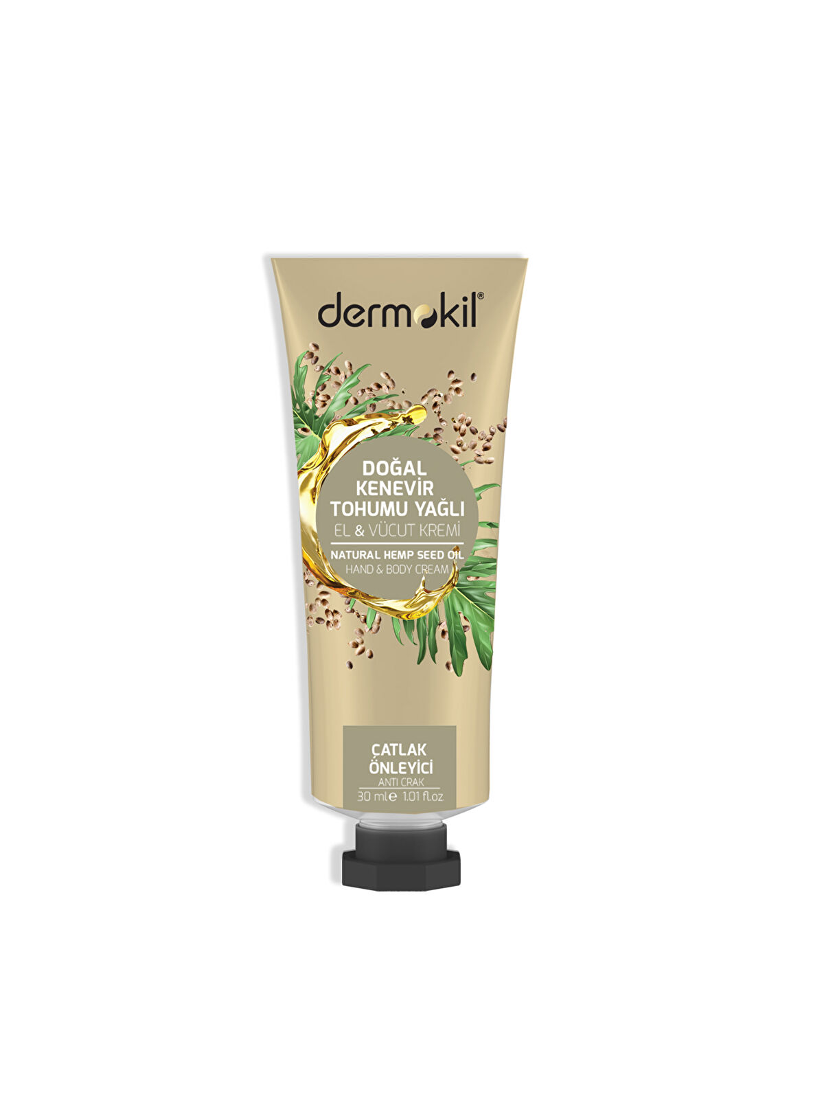 Dermokil Doğal Kenevir Tohumu Yağlı El Ve Vücut Kremi 30 Ml Dermokil Doğal Kenevir Tohumu Yağlı El Ve Vücut Kremi 30 Ml