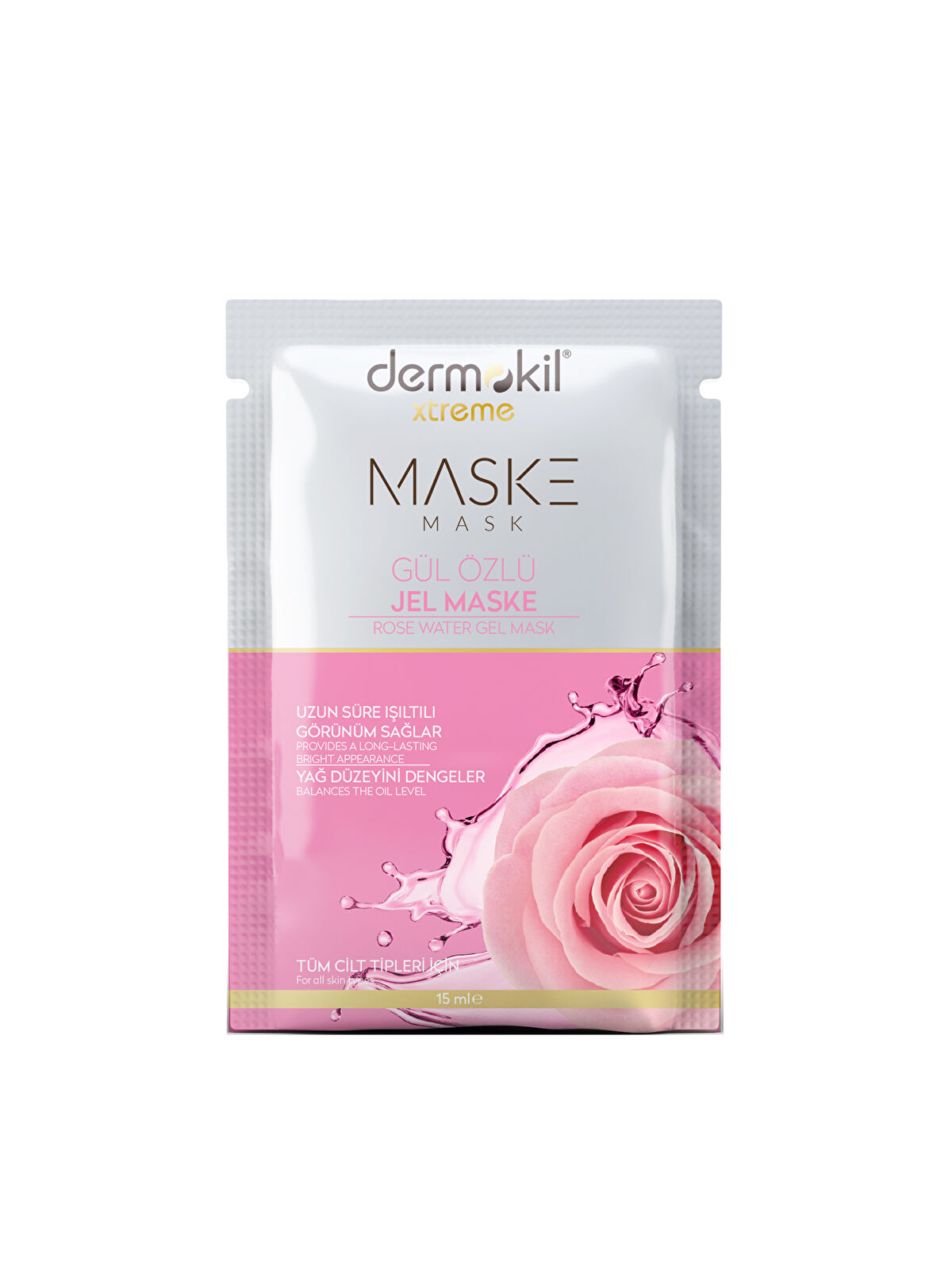 Dermokil Gül Özlü Jel Maske 15 Ml