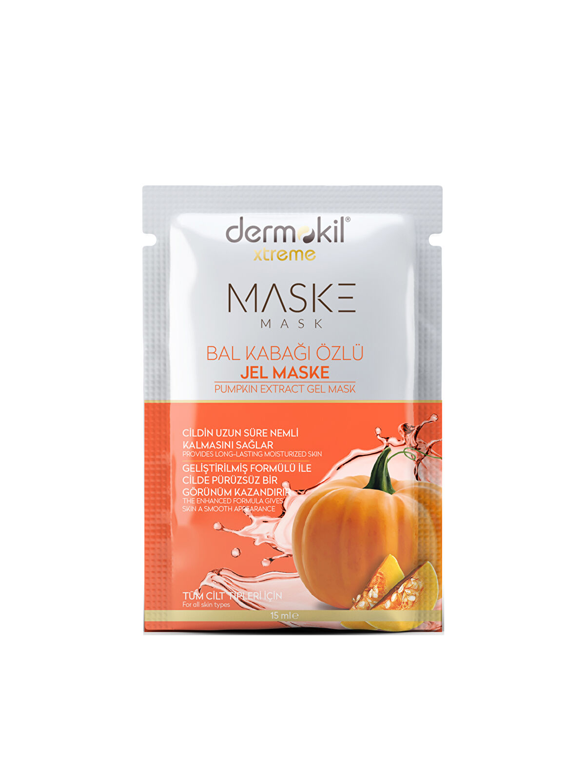 Dermokil Bal Kabağı Özlü Jel Maske 15 Ml Dermokil Bal Kabağı Özlü Jel Maske 15 Ml