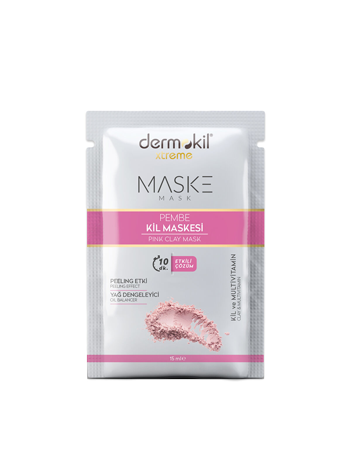 Dermokil Pembe Kil Maskesi 15 Ml Dermokil Pembe Kil Maskesi 15 Ml